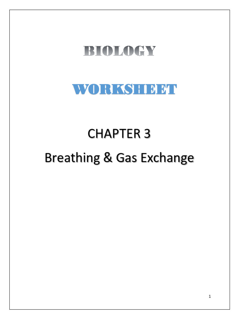 CH 3 PP | PDF | Lung | Clinical Medicine