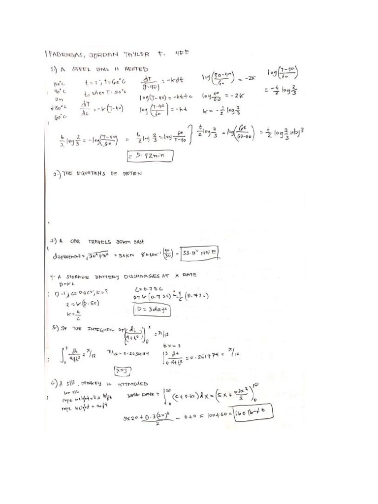 Fabregas, Jordan Taylor F. PRE-BOARD EXAM | PDF