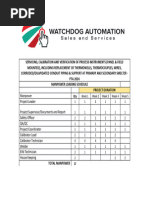 Sample Inspection and Test Plan ITP Form Template-40237 | PDF ...