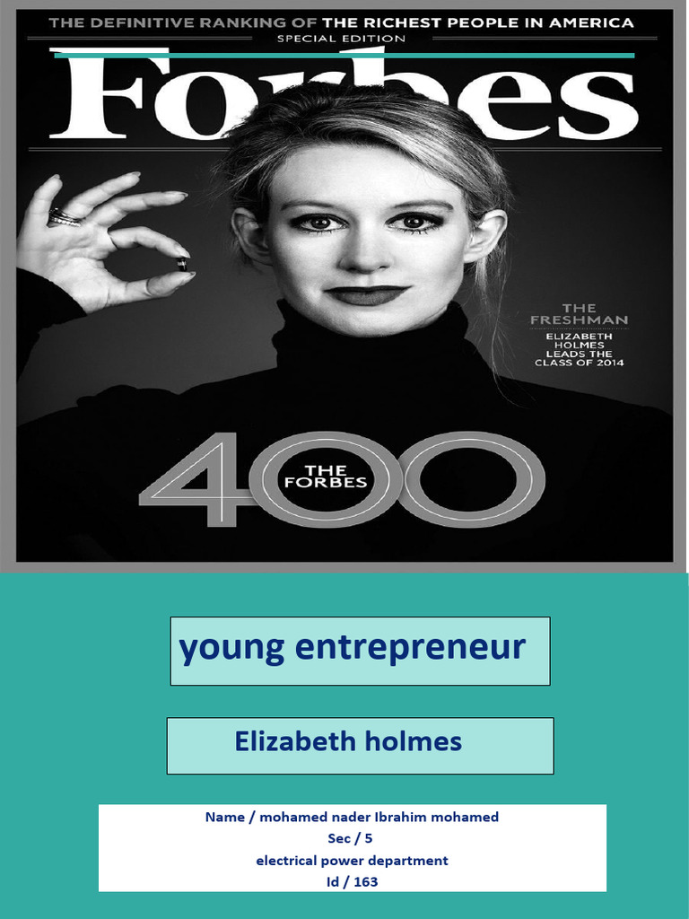 Elizabeth Holmes | PDF