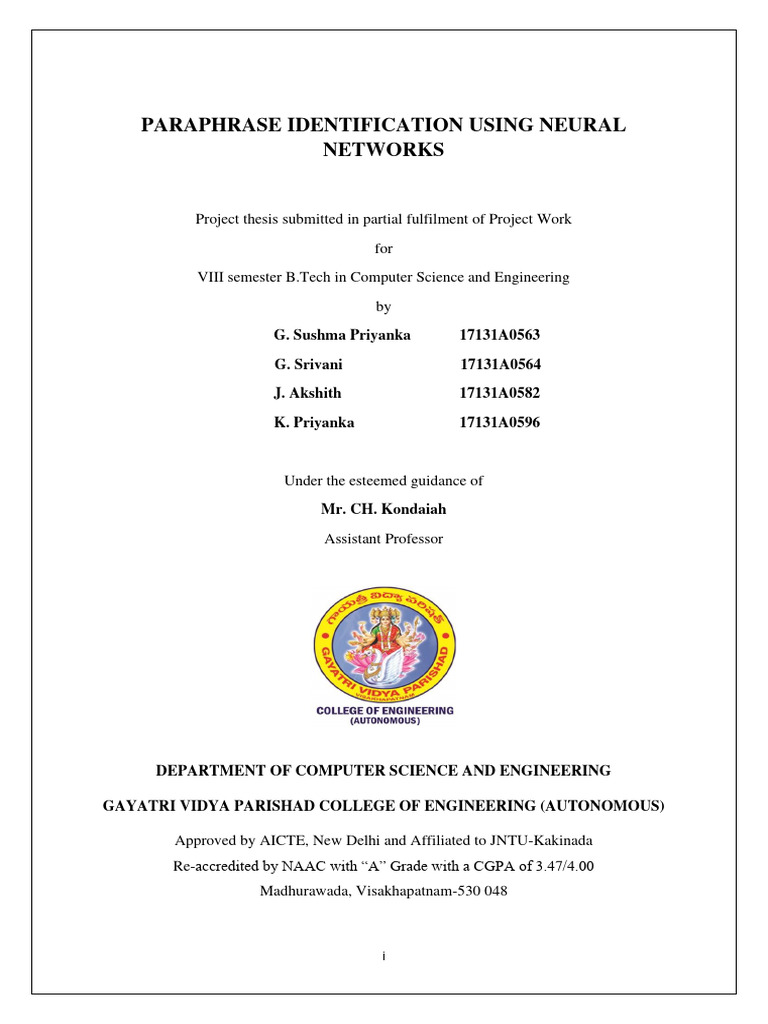 Mainprojectsample Documentation Pdf Artificial Neural Network Class Computer Programming