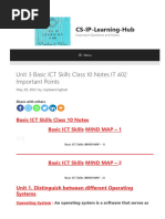 Class 10 IT Code 402 Study Material and NCERT Book Exercise Solution ...