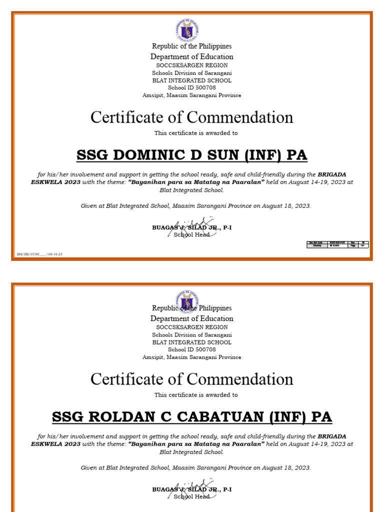 38th IB Cert | PDF | Philippines | Government