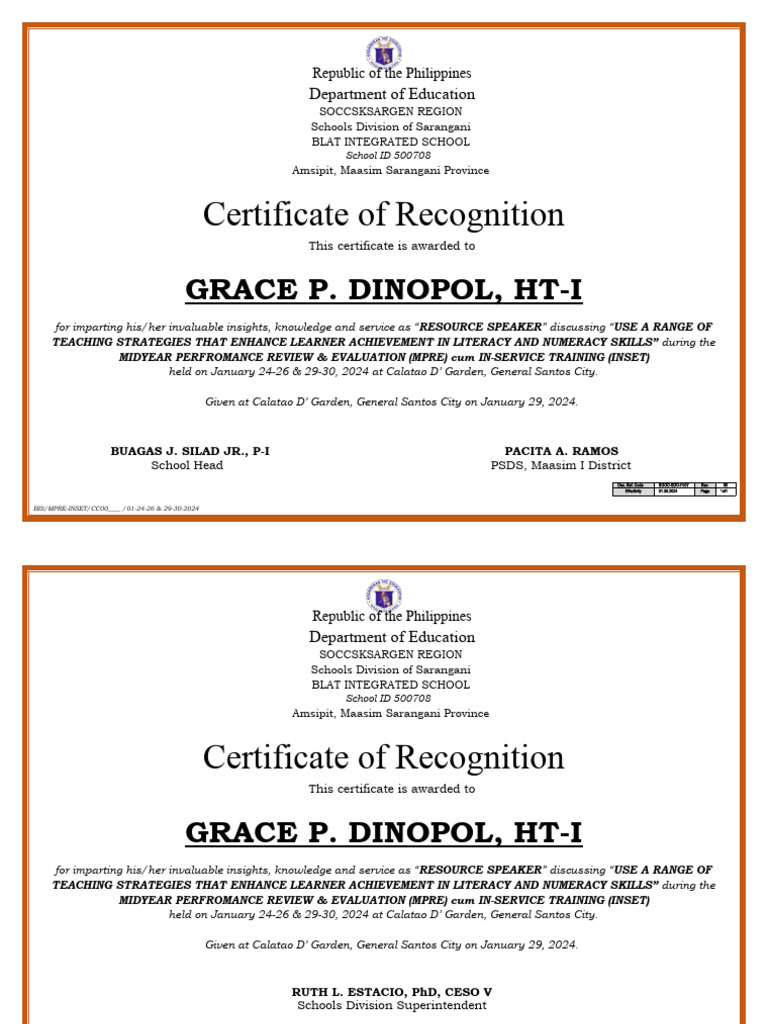 Cert Pdf Pedagogy Education Theory