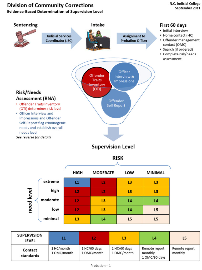 DCC Evidence-Based Determ of Sup Level | PDF | Antisocial Personality ...