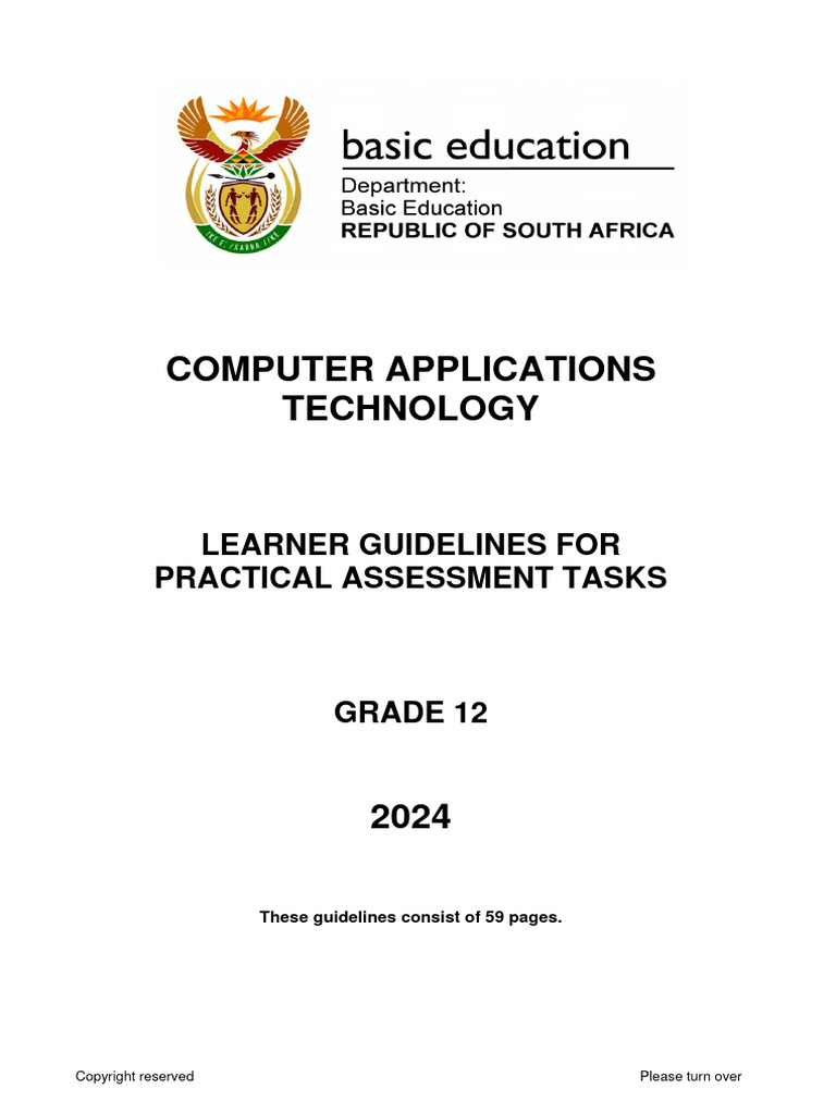 Computer Applications Technology PAT GR 12 2024 Learner Guidelines Eng ...
