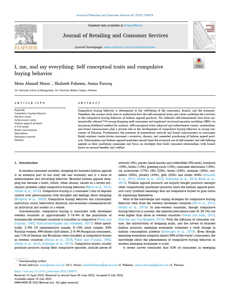 Materialism | PDF | Consumer Behaviour | Behavior