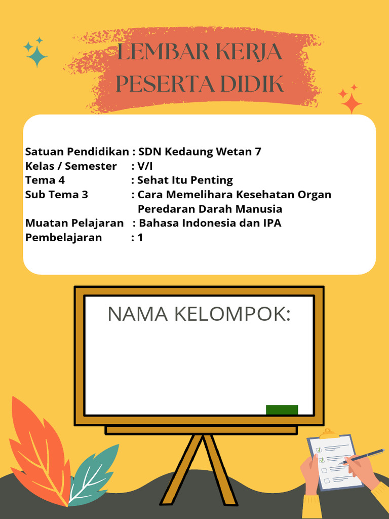 Contoh LKPD | PDF