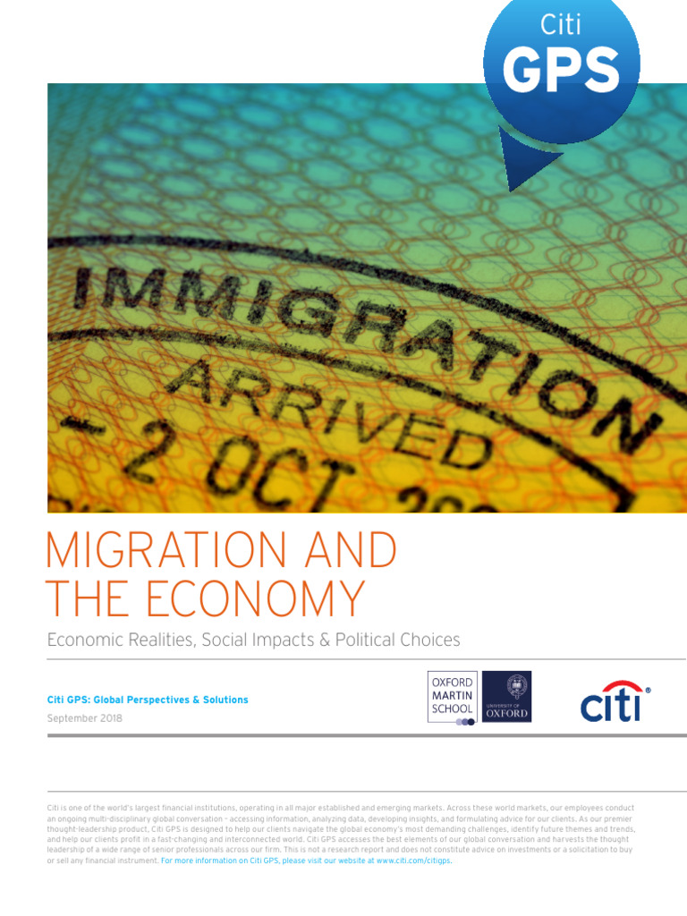 Migration's Economic Impact | PDF | Immigration | Human Migration