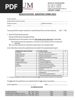 IUM Undergraduate Application Form | PDF