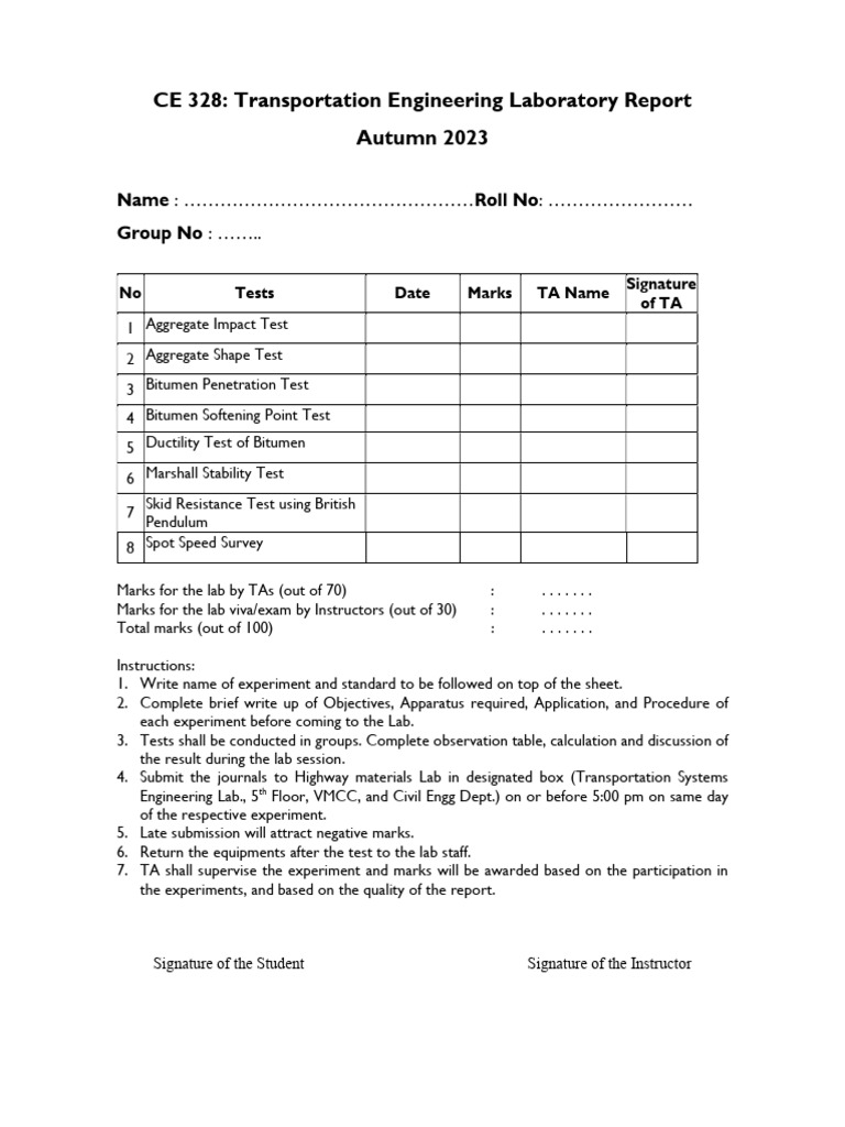 Print This - Lab Report - Front Page | PDF