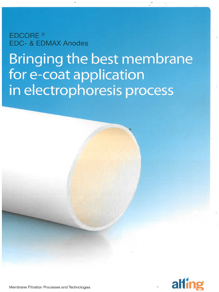 ED Anode Cell Info Sheet | PDF