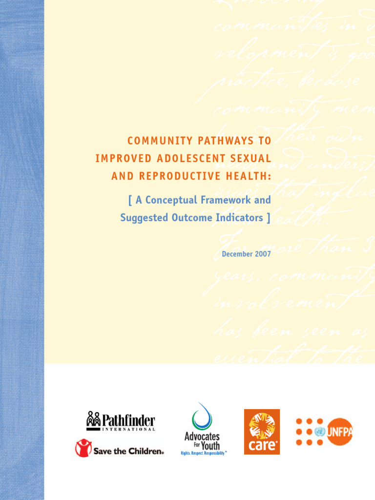 Asrh Pathways | PDF | Community | Adolescence
