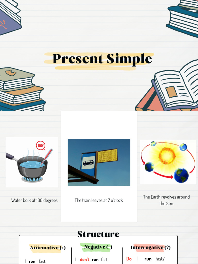 Present Simple | PDF | Language Mechanics | Syntax