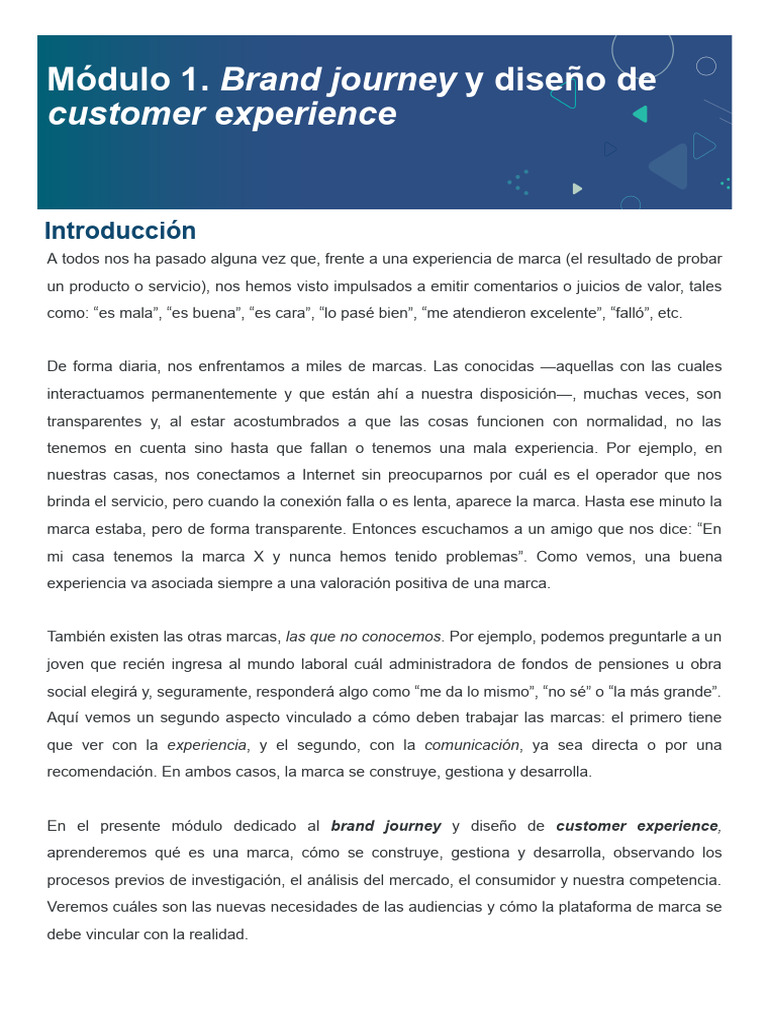 Modulo1 GESTION DE MARCA | PDF | Marca | Marketing
