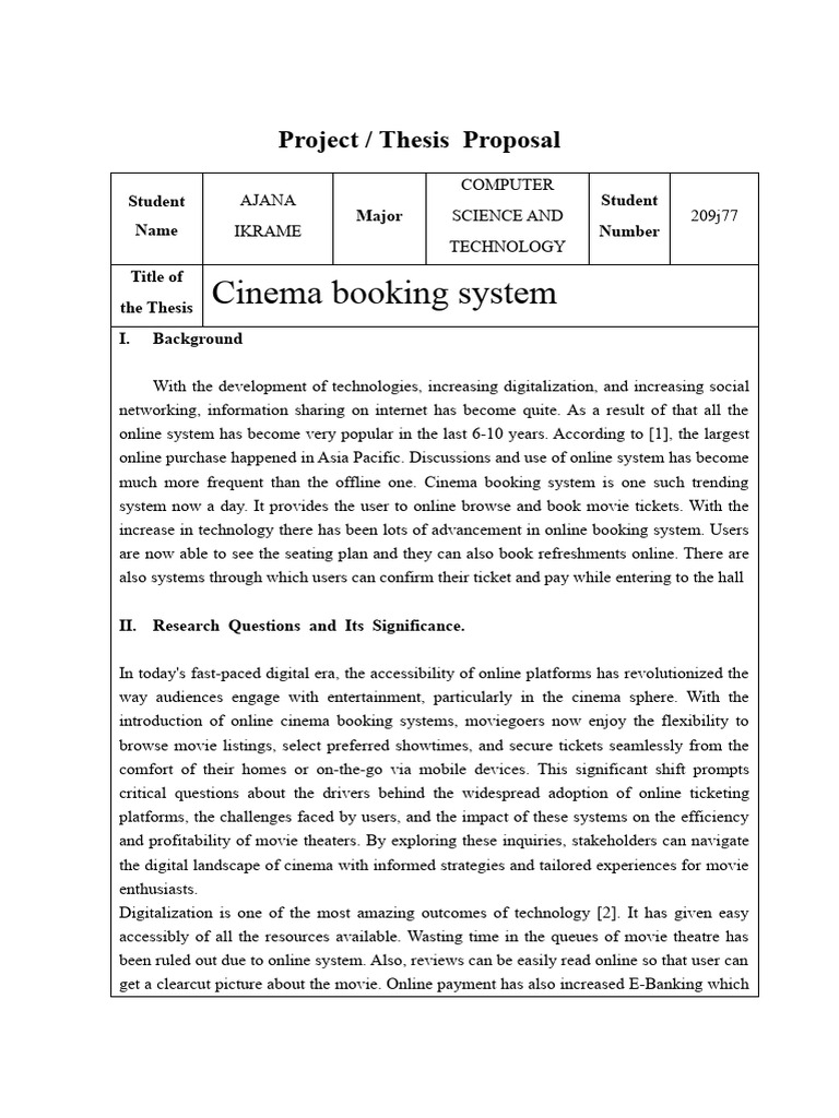 Thesis Proposal Ikrame Ajana 209j77 . | PDF | World Wide Web | Internet & Web
