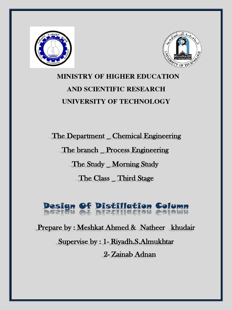 Meshkat Design Distillation | PDF | Distillation | Liquids