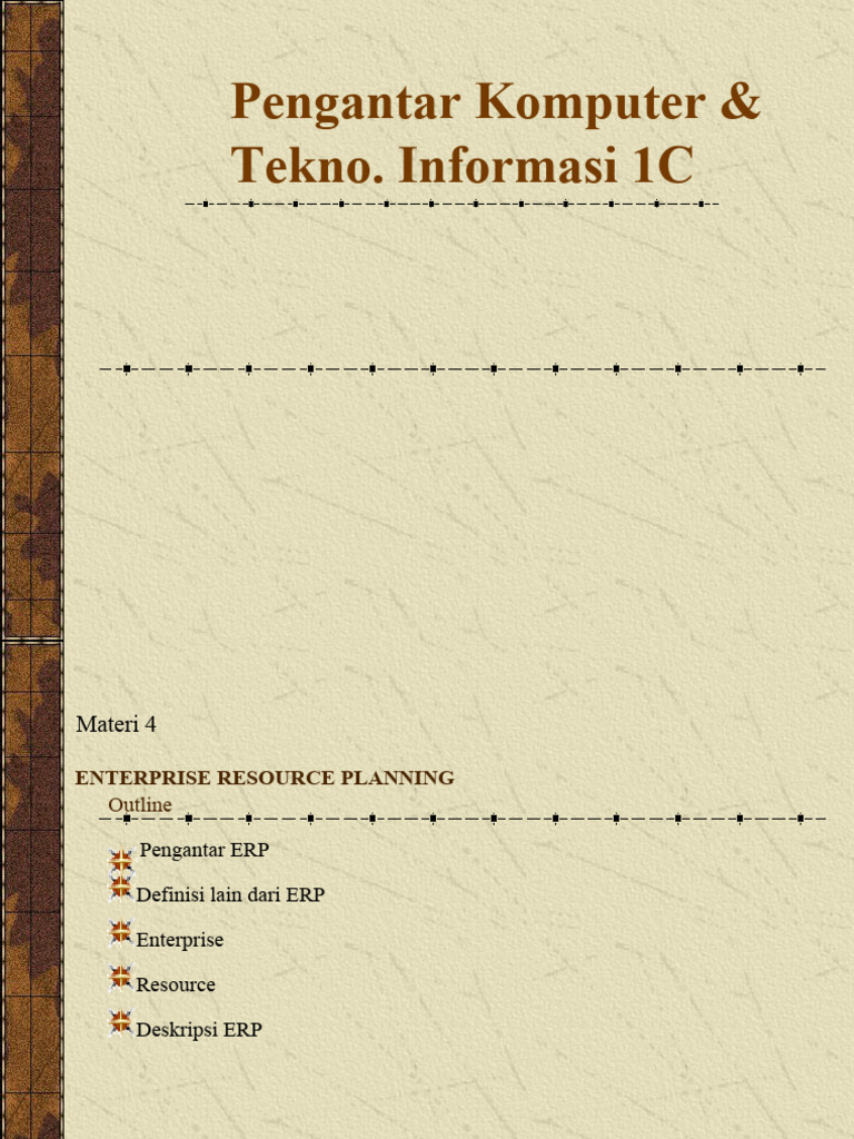 Panduan Lengkap Sistem ERP untuk Bisnis | PDF | Bisnis | Komputer