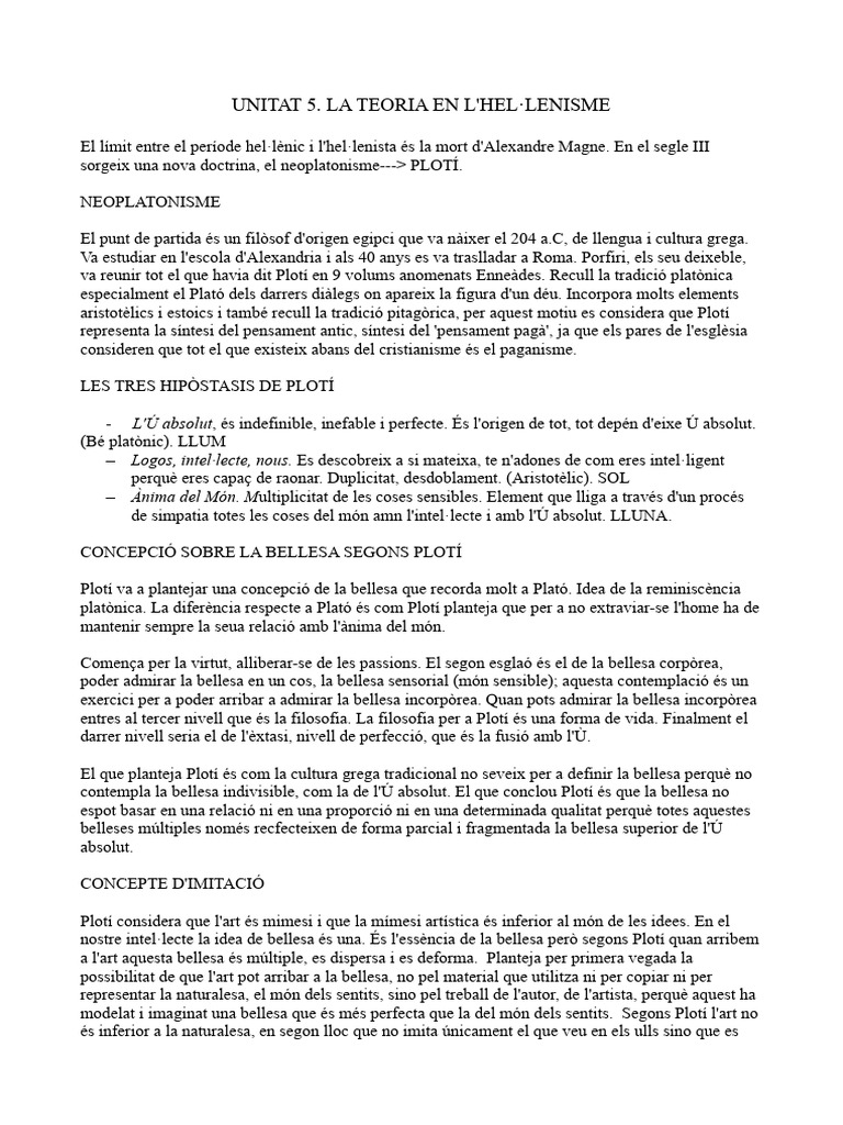 Apunts Tema 1 Unitat 5 | PDF Apunts Tema 1 Unitat 5 | PDF