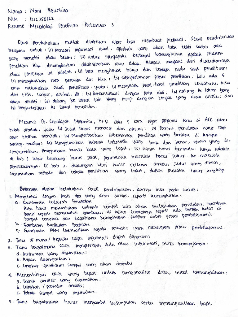 Nani Agustina - Metlit 3 | PDF