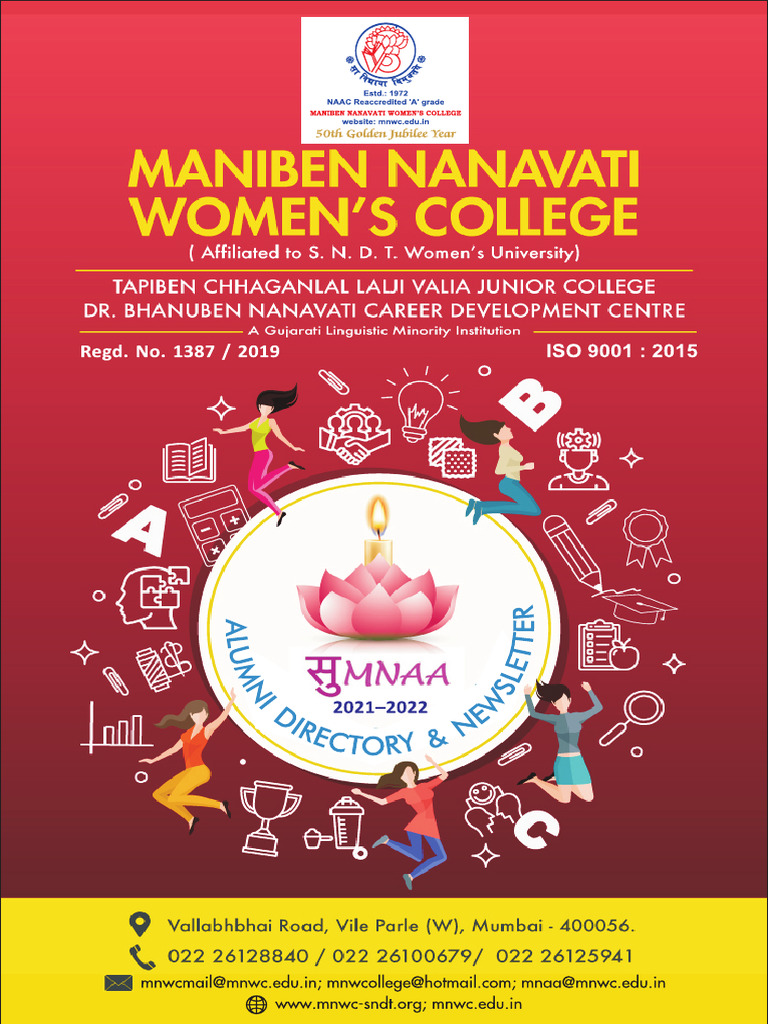 Maniben Nanawati Women's College 2022 Graduates | PDF