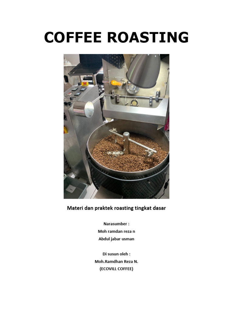 Materi Roasting Dasar | PDF