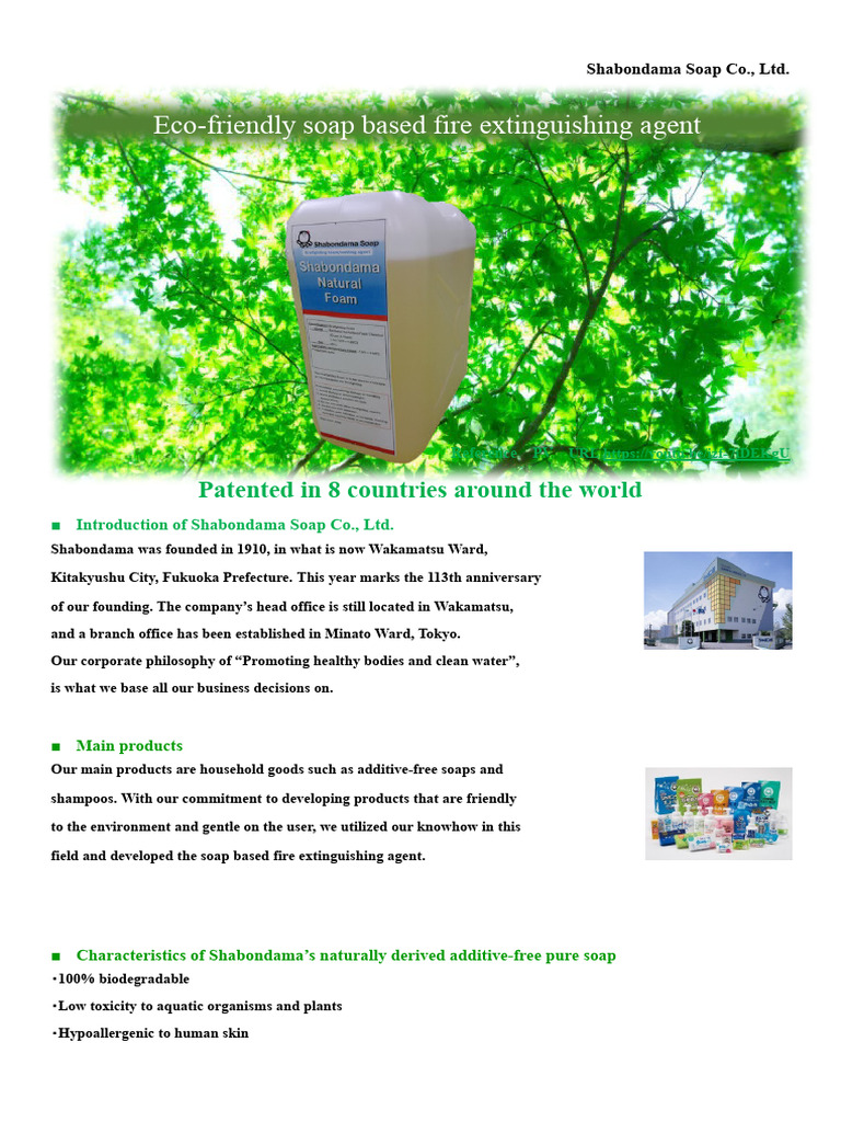 Natural Foam (En) Brochure | PDF | Firefighting | Fires