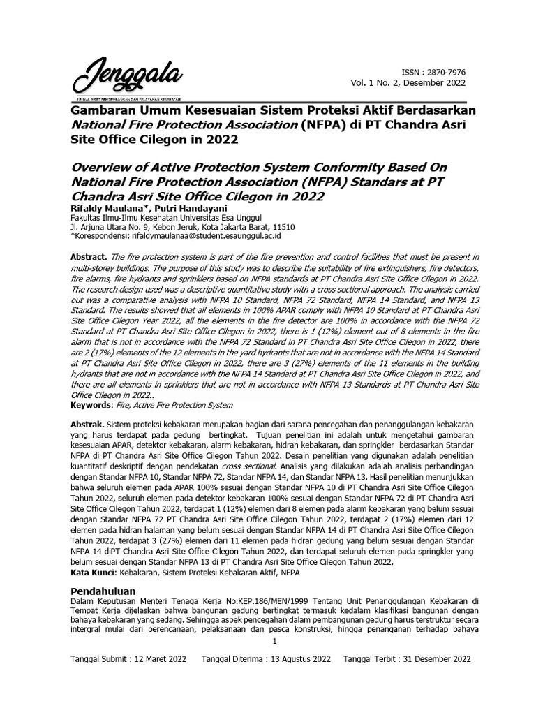 75-File Utama Naskah-589-1-10-20230418 | PDF | Firefighting | Fires