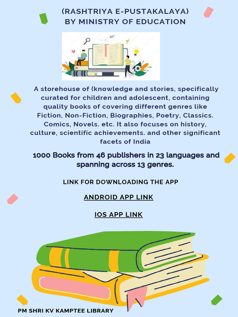 (Rashtriya E-Pustakalaya) BY MINISTRY OF EDUCATION | PDF