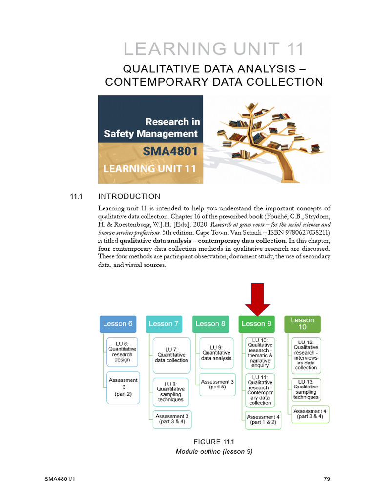 Sma4801 - Lu11 - Qualitative Data Analysis - Contemporary Data ...