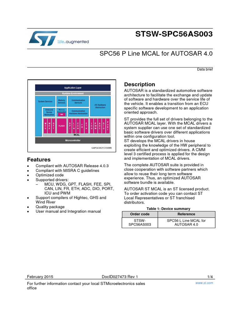 STSW Spc56as003 | PDF | Software | Systems Engineering