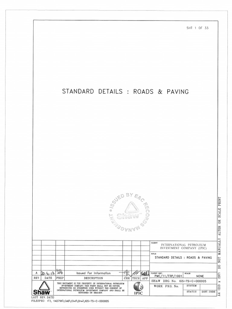 Igs TS C 000005 - A | PDF