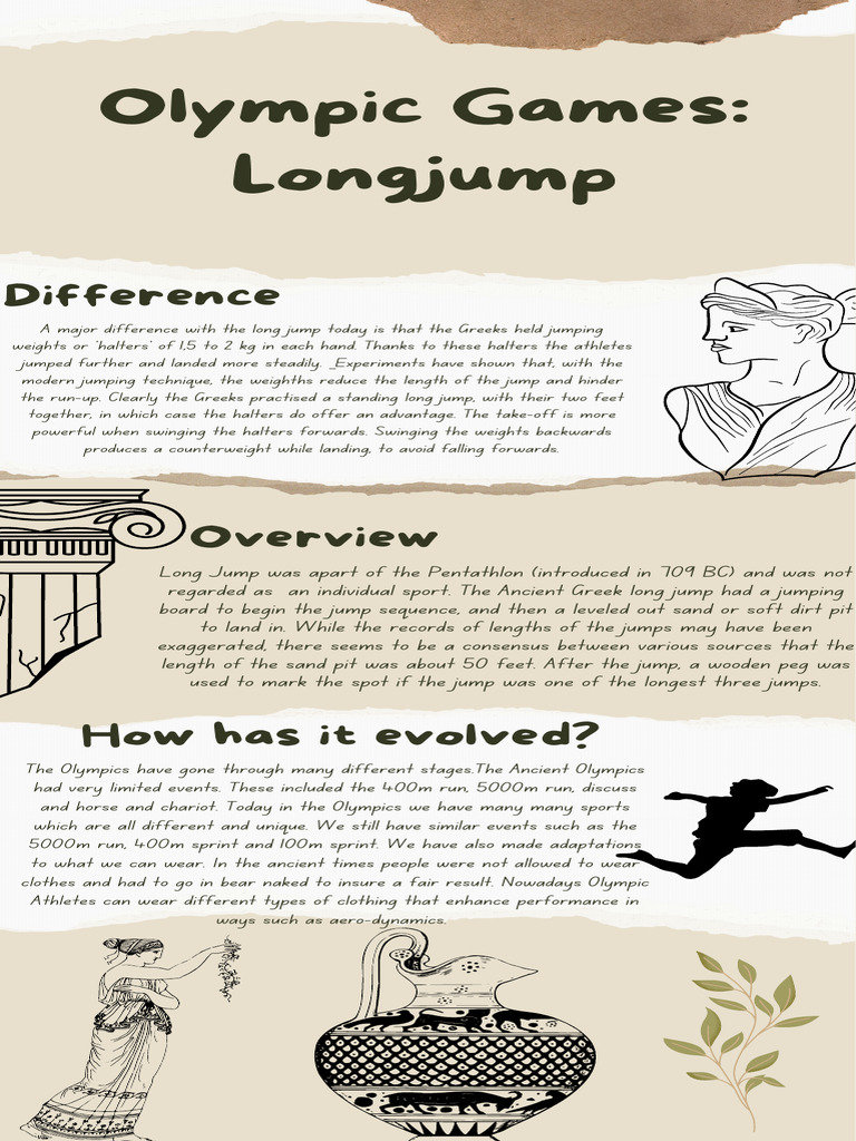 Evolution of the Long Jump in Olympics | PDF