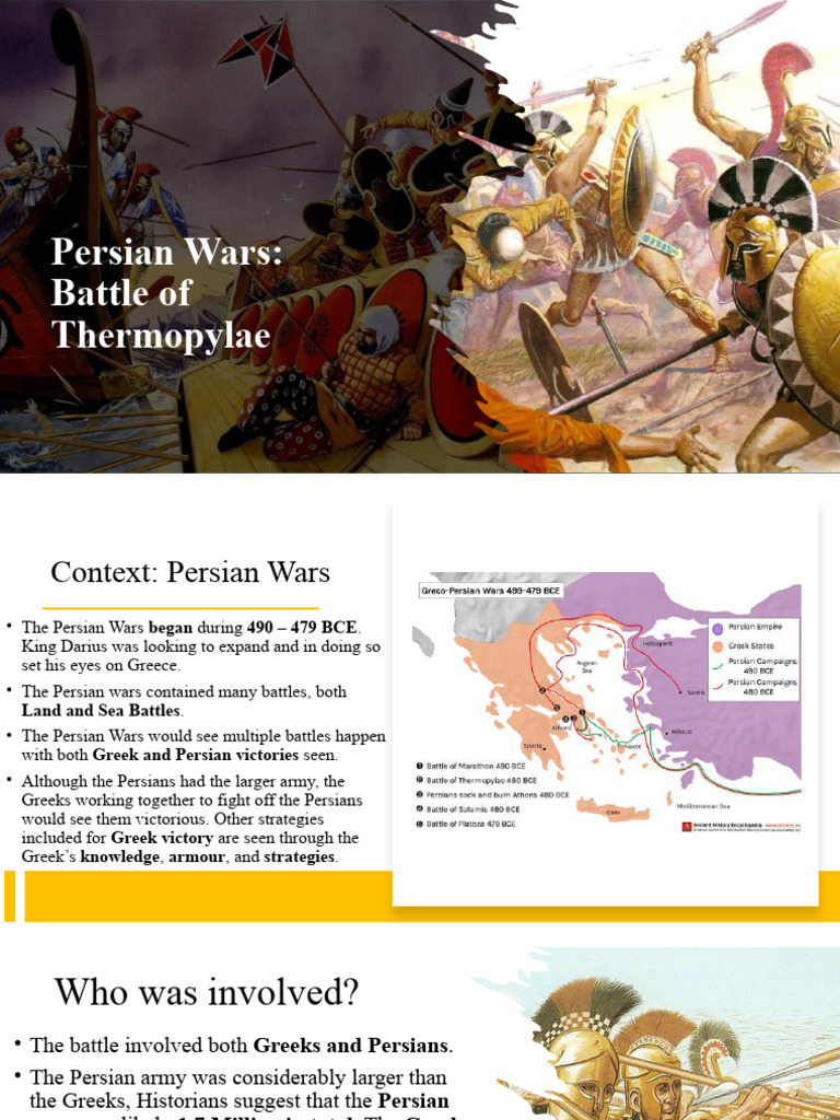 Battle of Thermopylae | PDF | Greco Persian Wars | Achaemenid Empire