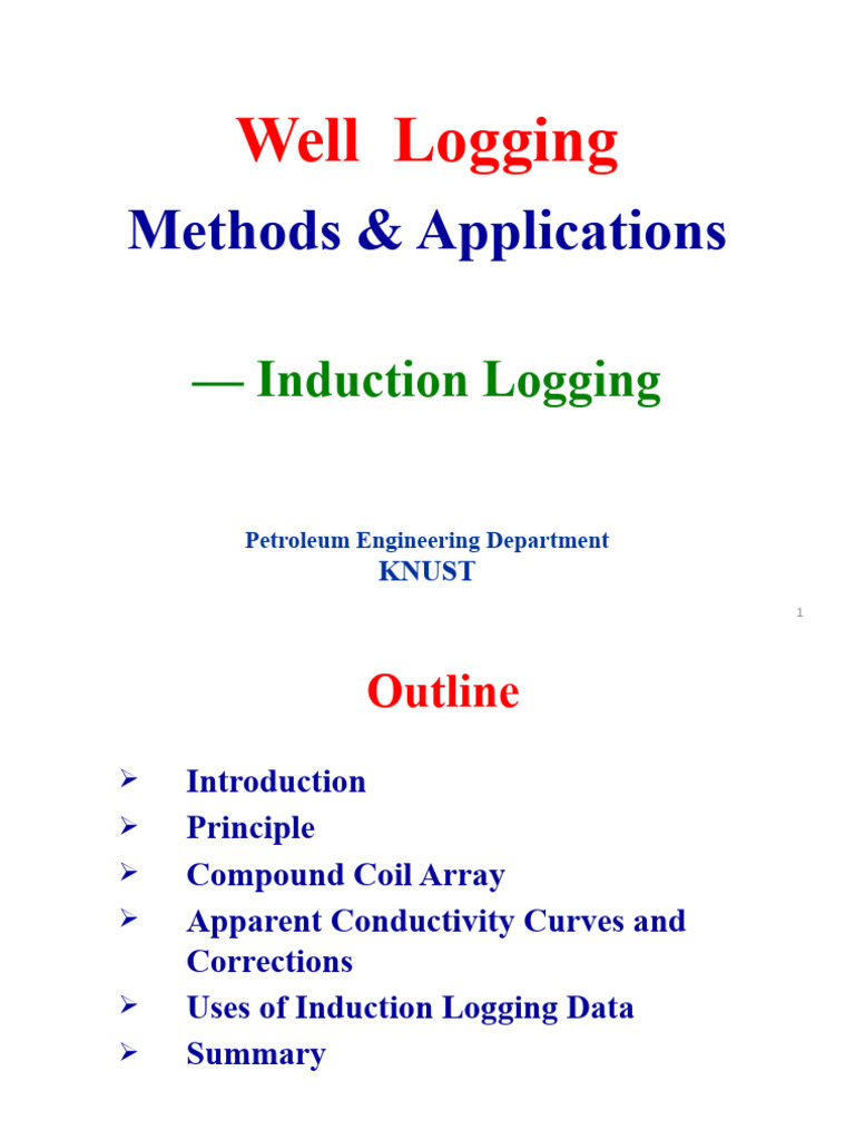 Well Logging Julius 3d Induction Logs | Download Free PDF | Electromagnetic Induction | Inductor