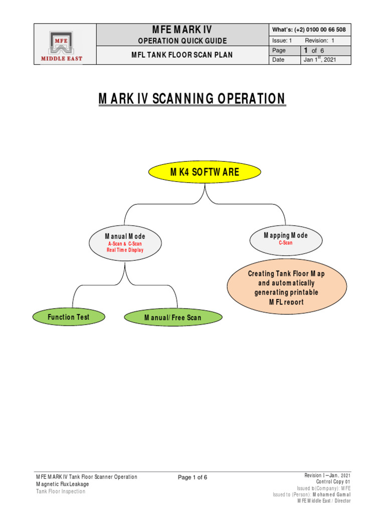 Mfe - MFL Mk4 Scan Plan | PDF | Image Scanner
