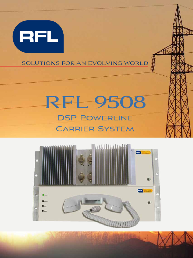 Onda Portadora RFL | PDF | Modulation | Programmable Logic Controller