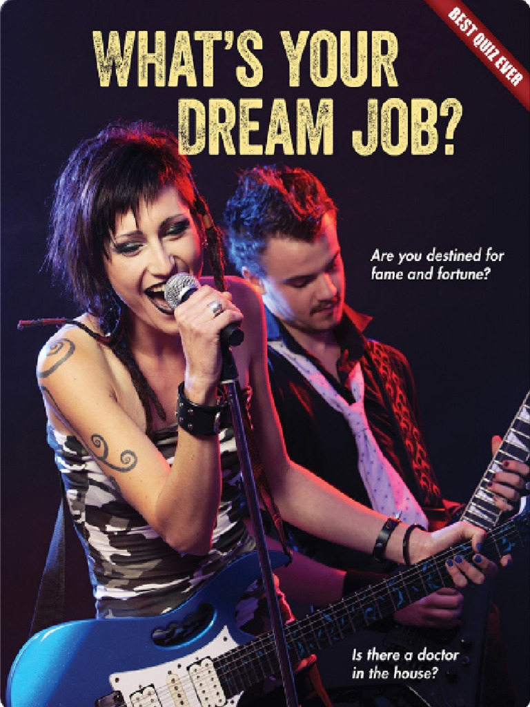 What's Your Dream Job Quiz | PDF