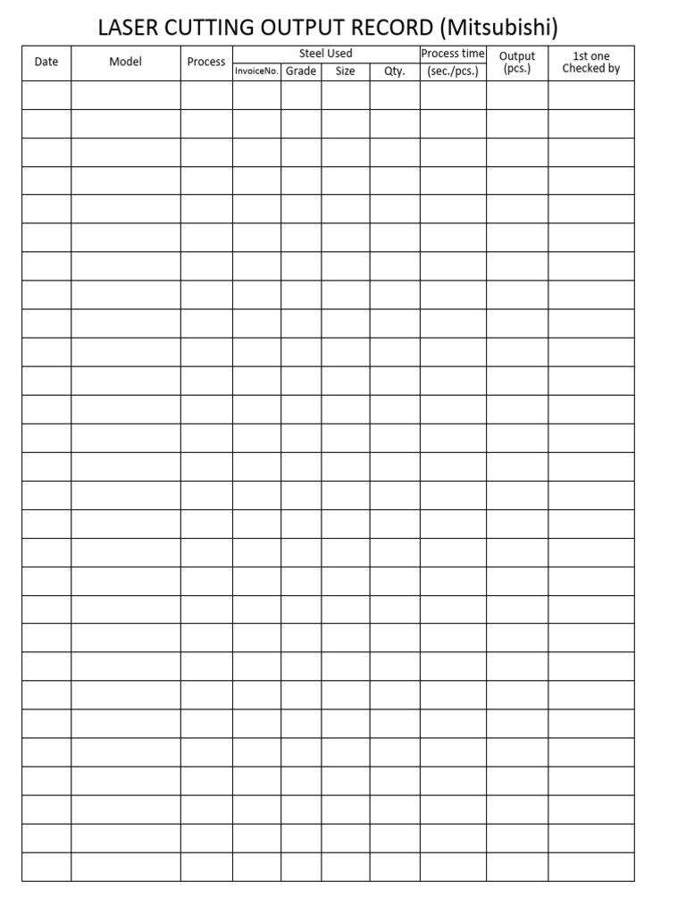 Laser Form | PDF | Mechanical Engineering | Optical Devices
