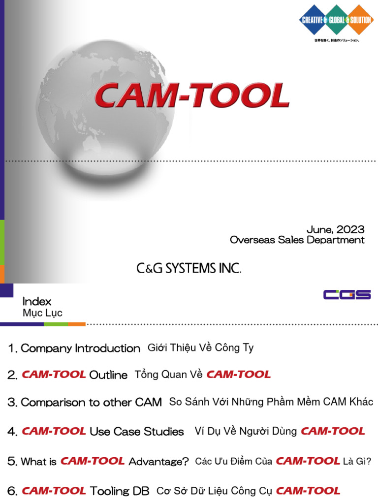 CAM-TOOL for Mold & Die Experts | PDF | Secondary Sector Of The Economy ...