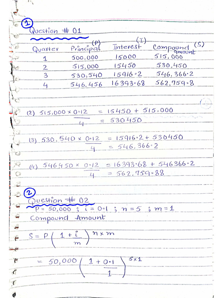 Simple & Compound Interest | PDF