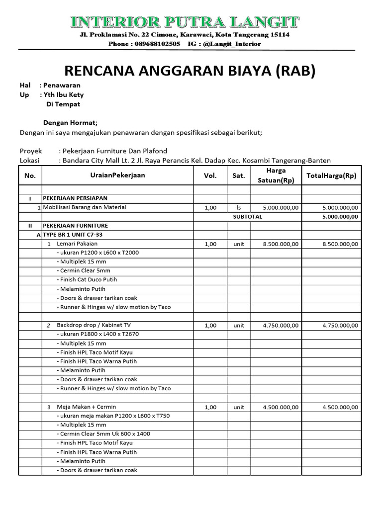 Rab Apartemen Bandara City Mall | PDF