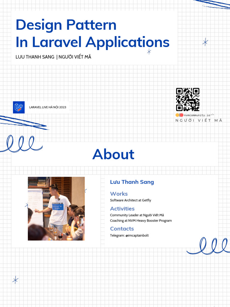 03 - Design Pattern in Laravel - Luu Thanh Sang | PDF | Model–View–Controller | Databases