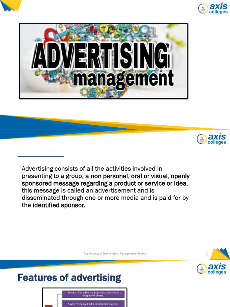 Advertisement Management | PDF | Advertising | Communication
