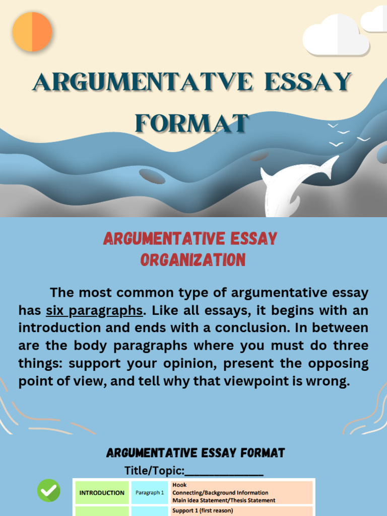 Q3 Module 1 Argumentative Writing Format and Structure | PDF | Essays ...