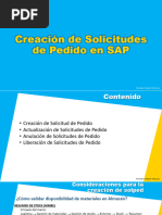 Aprobación de SolPed en SAP: Guía Rápida | PDF | Ventana (informática ...