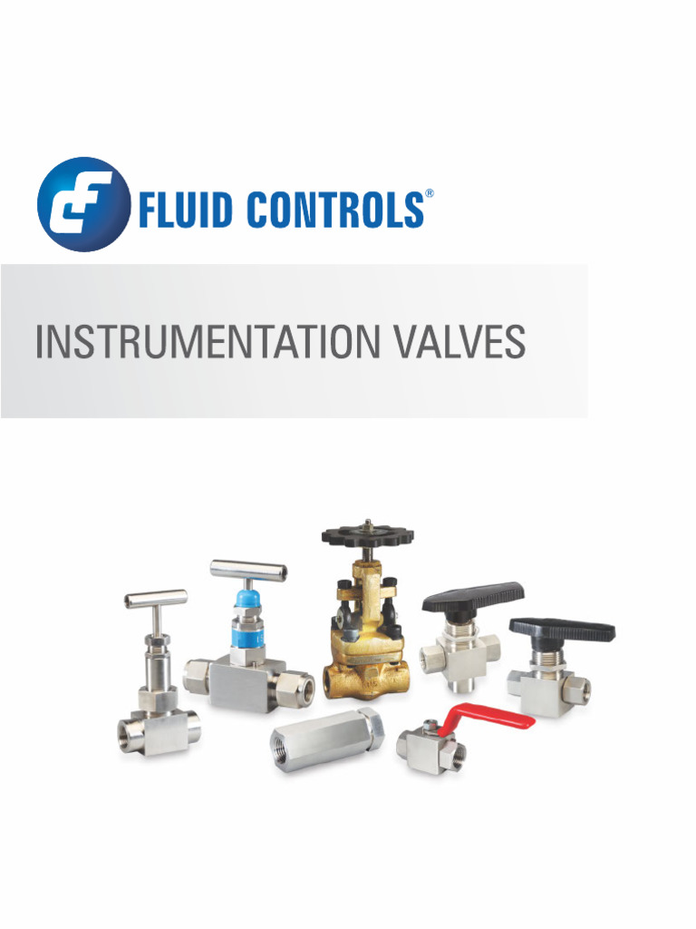 Fluid Controls Instrumentation Valves | PDF