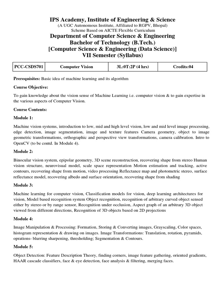 Cse Ds Btech IV Yr Vii Sem Syllabus July 2023 | Download Free PDF | Internet & Web | World Wide Web