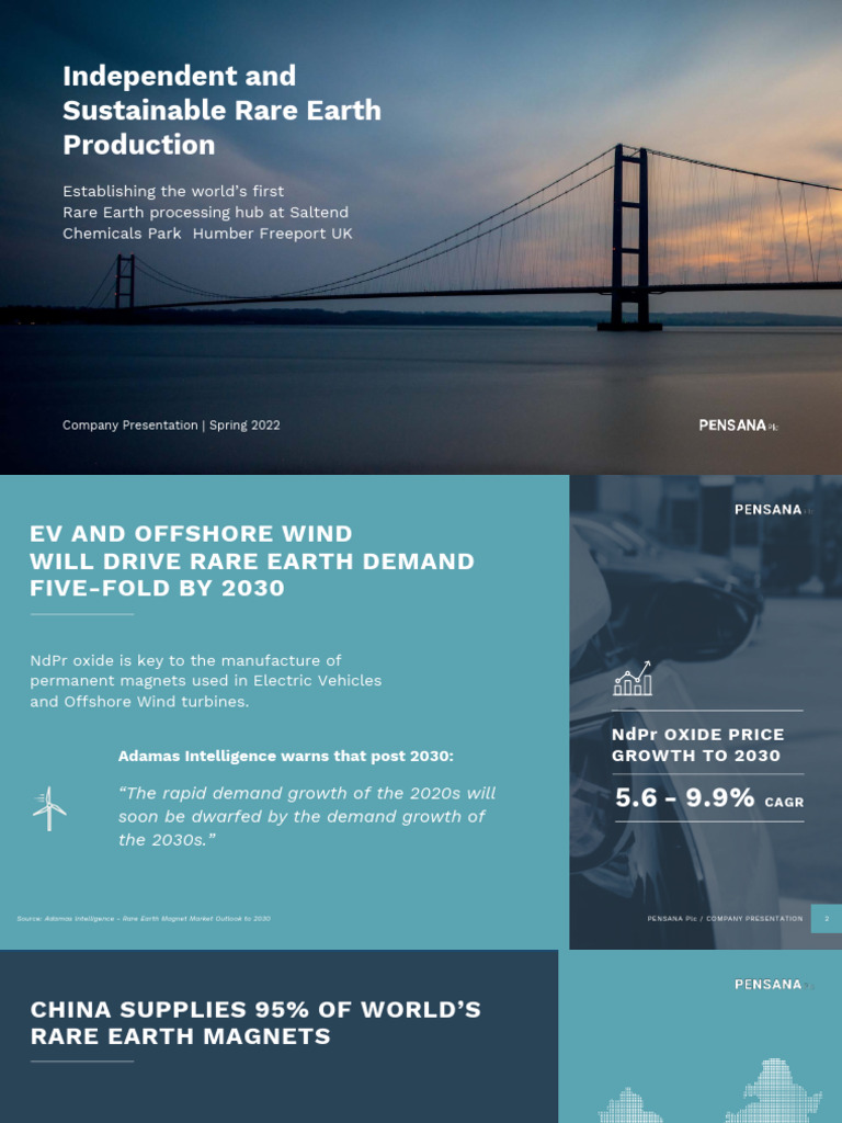 Pensana PLC Corporate Presentation Spring 2022 | PDF | Energy And The ...