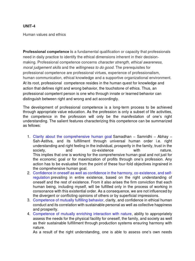 Unit 4 HVE (Adtnl Topic) | PDF | Goal